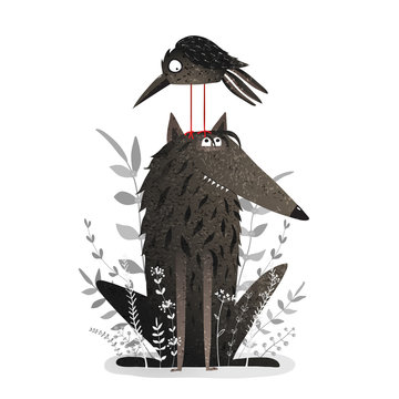 Wolf And Crow Images – Browse 723 Stock Photos, Vectors, and Video ...