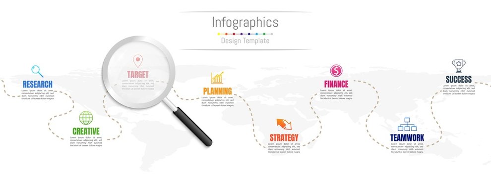 Magnifying Glass Infographic Images – Browse 20,938 Stock Photos ...