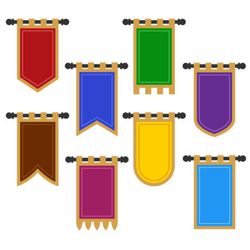 Medieval Flag Vector