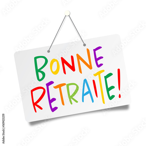 "Bonne retraite" fichier vectoriel libre de droits sur la banque d ...