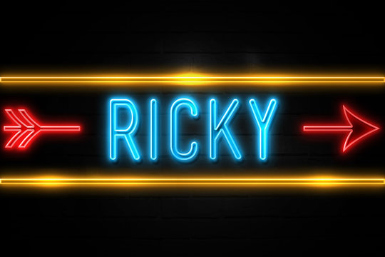 Ricky Name Wallpaper