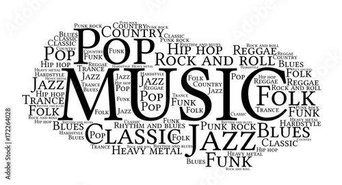 "Words cloud of Music" Stock image and royalty-free vector files on ...