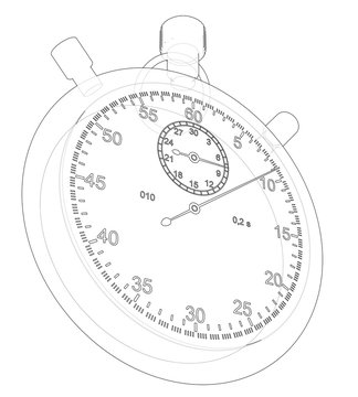 Stopwatch Drawing