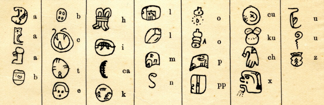 Mayan Writing
