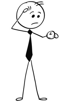 Impatient Person Cartoon