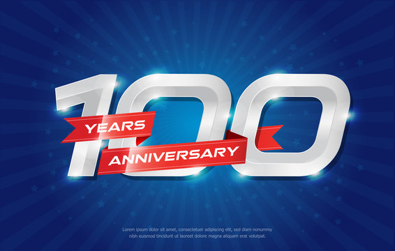 Celebrating 100 Years Banner Images – Browse 510 Stock Photos, Vectors ...