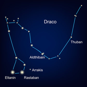 Draco The Dragon Stars