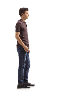 Boy Standing Sideways