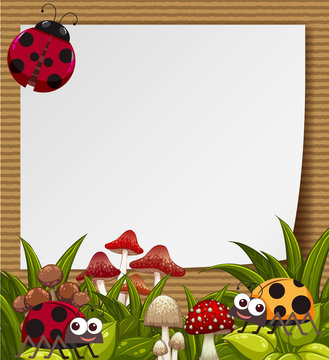 Animated Ladybug Clipart Border