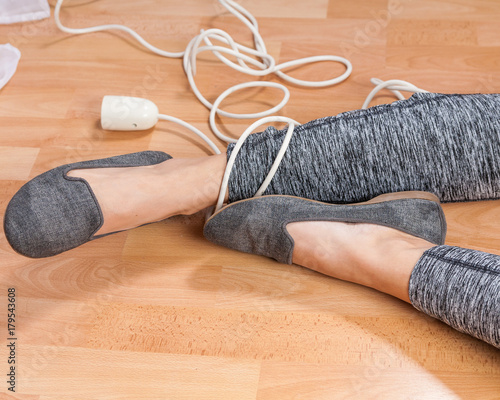 Your Tripping Over Own Feet