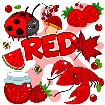 Red Color Cartoon Images – Browse 361,059 Stock Photos, Vectors, and ...
