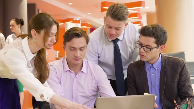 Group Of Business Working Together Partners One Of Office Images ...