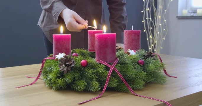 3rd Sunday Advent Wreath