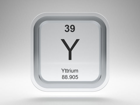 Yttrium Periodic Table Square