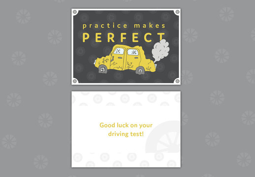 Good Luck On Your Driving Test