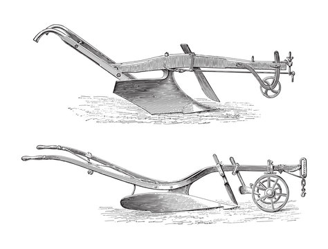 Ancient Chinese Iron Plow