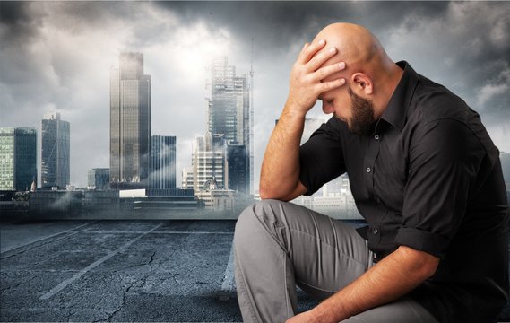 Crying Man Wallpaper