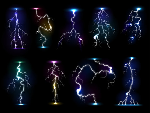 "Lightning Vector" Images – Browse 79 Stock Photos, Vectors, and Video ...