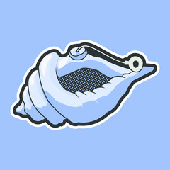 Sewing fabric with Magic Conch Shell - CottonBee