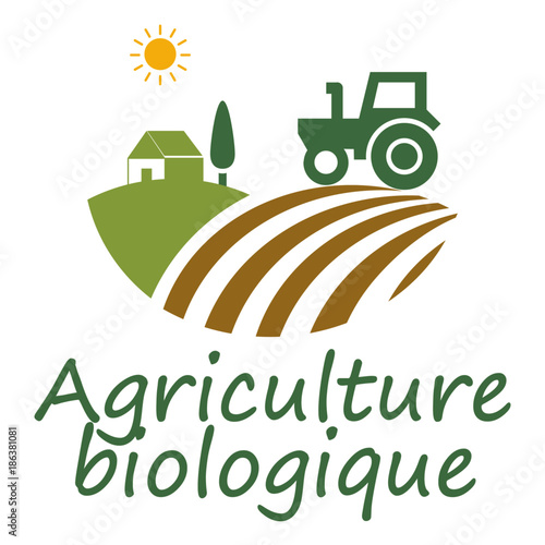 "Logo agriculture biologique." fichier vectoriel libre de droits sur la ...