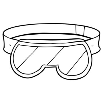 Cartoon Science Goggles