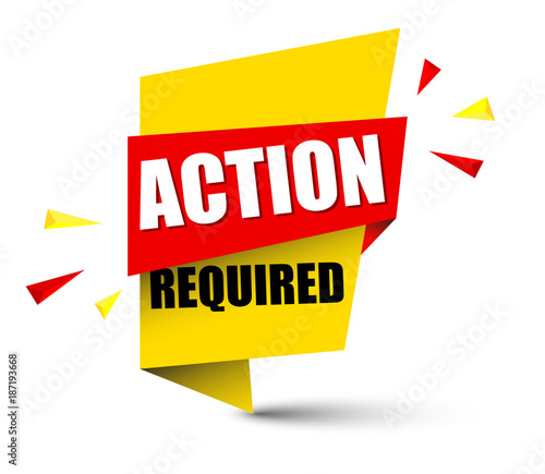 "banner action required" Imagens e vetores de stock Royalty Free no ...