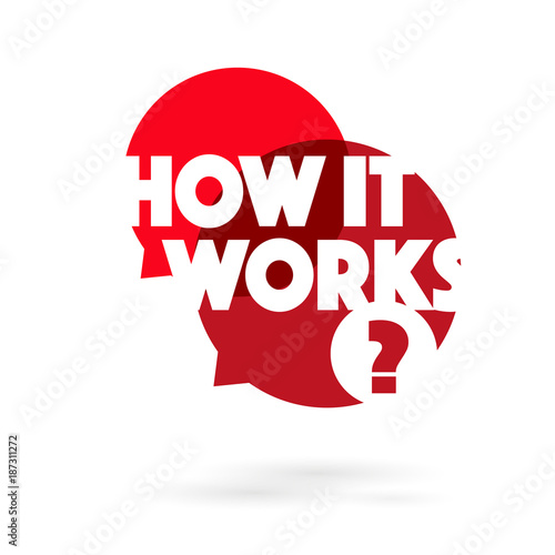 "How it works" 스톡 이미지, 로열티프리 벡터 파일 : Fotolia.com - 이미지 187311272