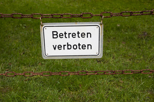 "Betreten Verboten" Images – Browse 1,564 Stock Photos, Vectors, and ...