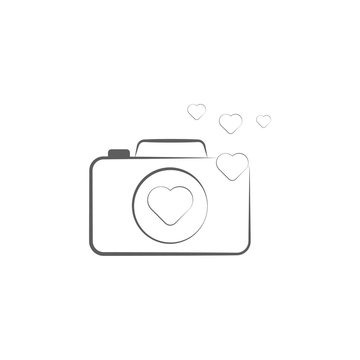 Camera Heart Logo Images – Browse 6,799 Stock Photos, Vectors, and ...