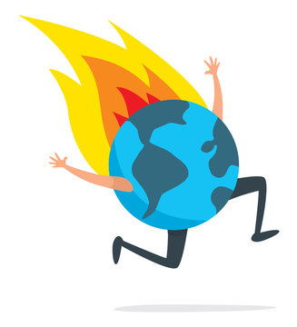 World On Fire Clipart