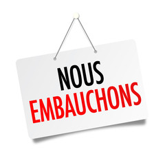 Photos, illustrations et vidéos de "nous embauchons"