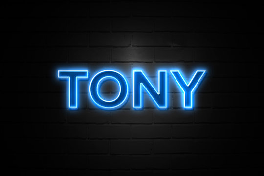 Tony Name Wallpaper