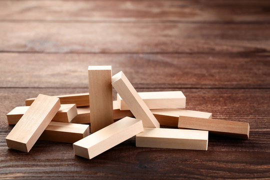 Single Jenga Block