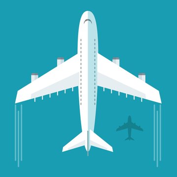 Airplane Vector Illustration