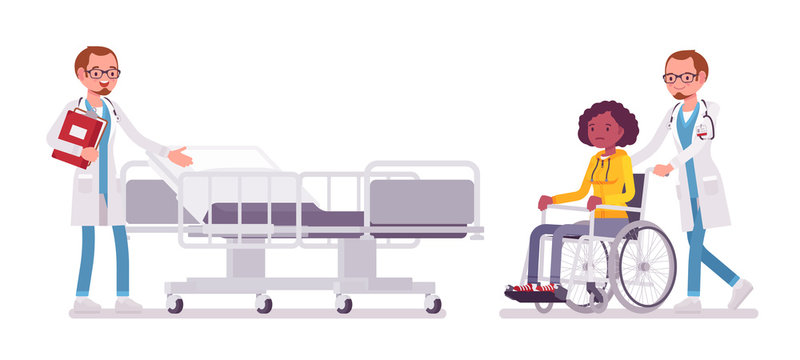 Patient In Bed Cartoon Images – Browse 5,401 Stock Photos, Vectors, and ...