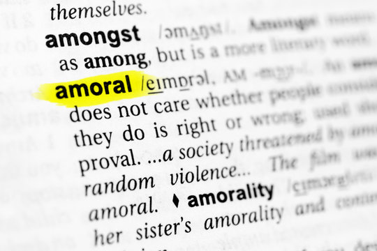 Amoral Person