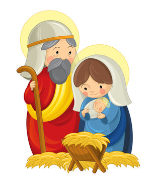 Clipart Joseph Nativity