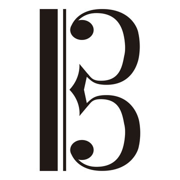 C Clef Symbol