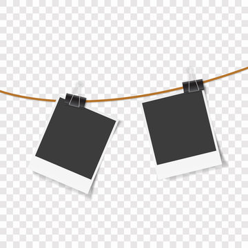 Polaroid Frame On String Images – Browse 568 Stock Photos, Vectors, and ...