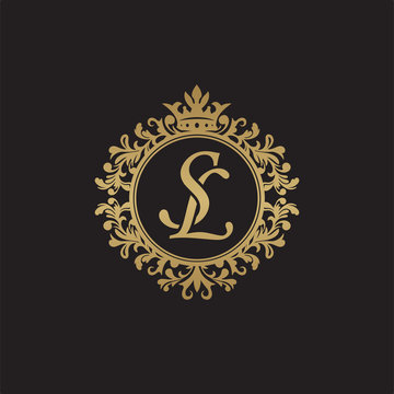 Sl Monogram Images Browse 4 610 Stock Photos Vectors and Video Adobe Stock