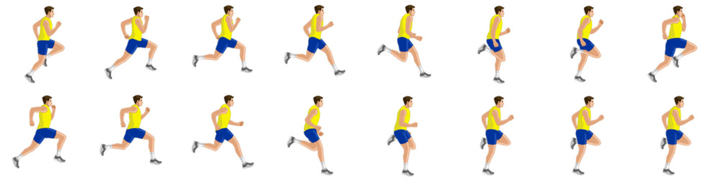 "Running Animation" Images – Browse 179 Stock Photos, Vectors, and ...