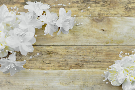 Ivory Flower Background
