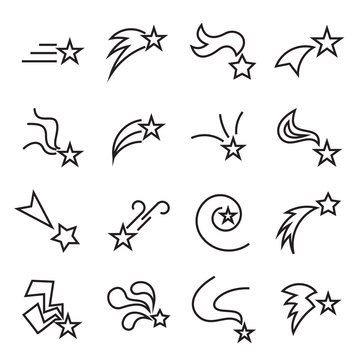 Shooting Star Outline Images – Browse 11,011 Stock Photos, Vectors, and ...