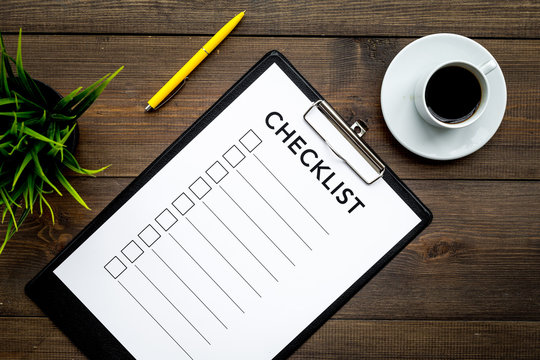 Imágenes de Checklist: descubre bancos de fotos, ilustraciones ...