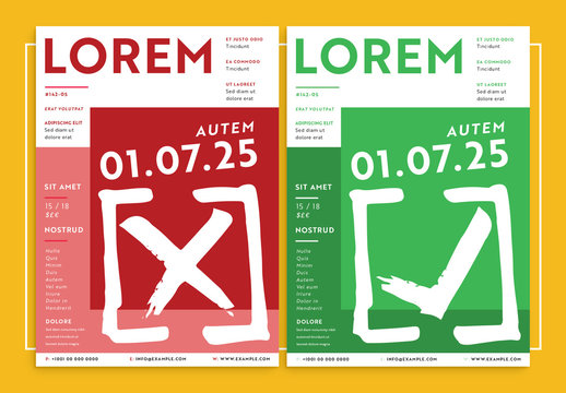 36 BEST Vote PHOTOSHOP, INDESIGN & ILLUSTRATOR TEMPLATES | Adobe Stock