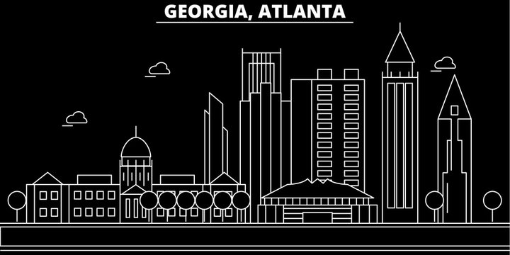 Atlanta Skyline Outline Images – Browse 354 Stock Photos, Vectors, and ...