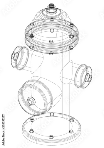 Drawing Fire Extinguisher Cad Block Download Hydrant