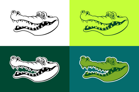 Gator Outline Images – Browse 3,687 Stock Photos, Vectors, and Video ...