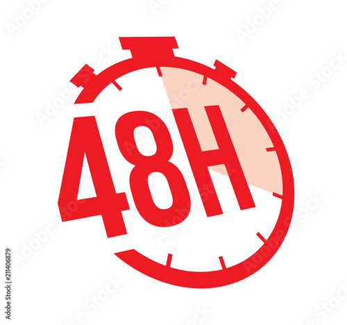 "Livraison 48h" fichier vectoriel libre de droits sur la banque d ...