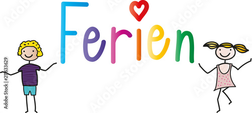 "Sommerferien, Urlaub im Sommer, Kinder haben Ferien" Stockfotos und ...